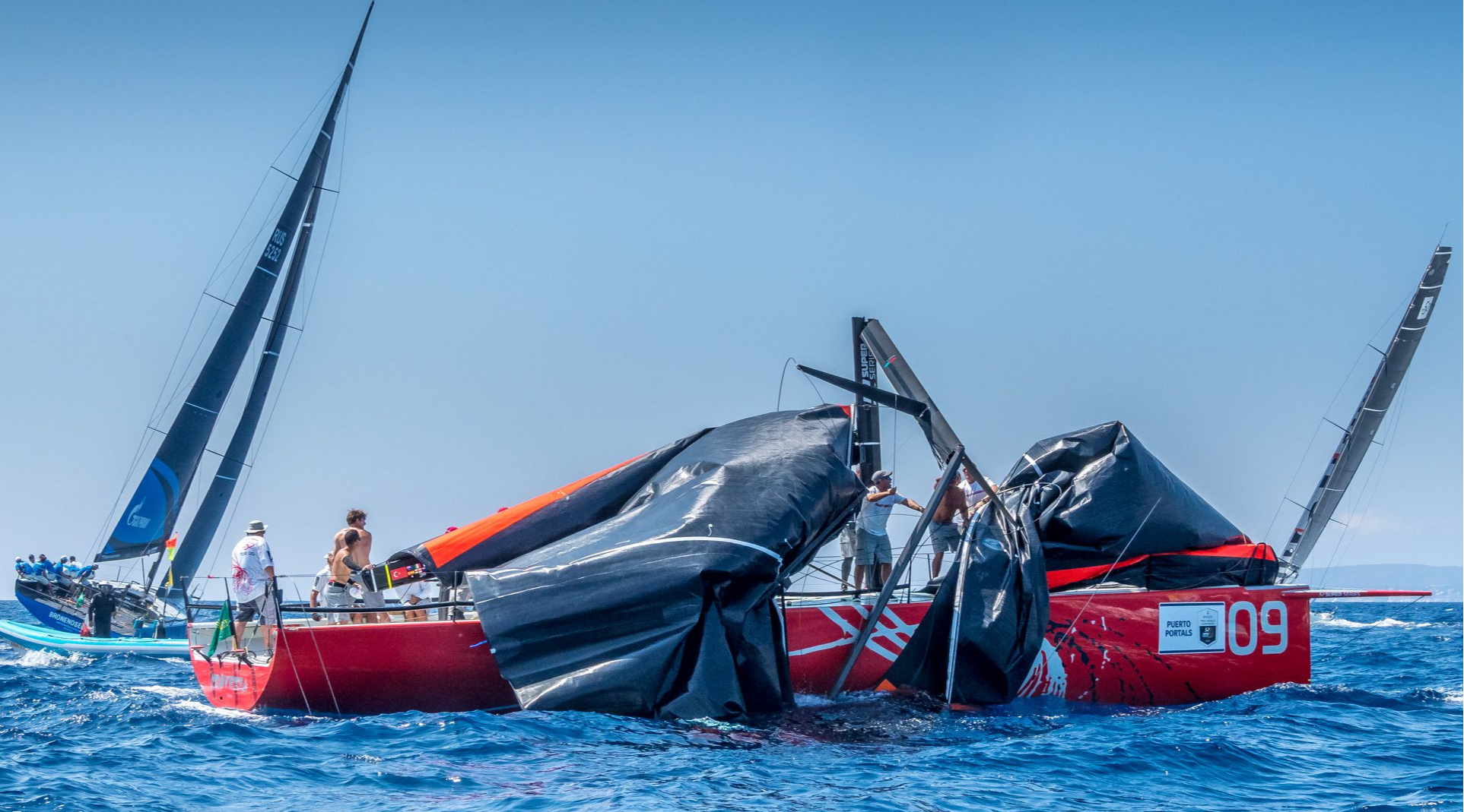 Bad start - photo of the day from itBoat magazine