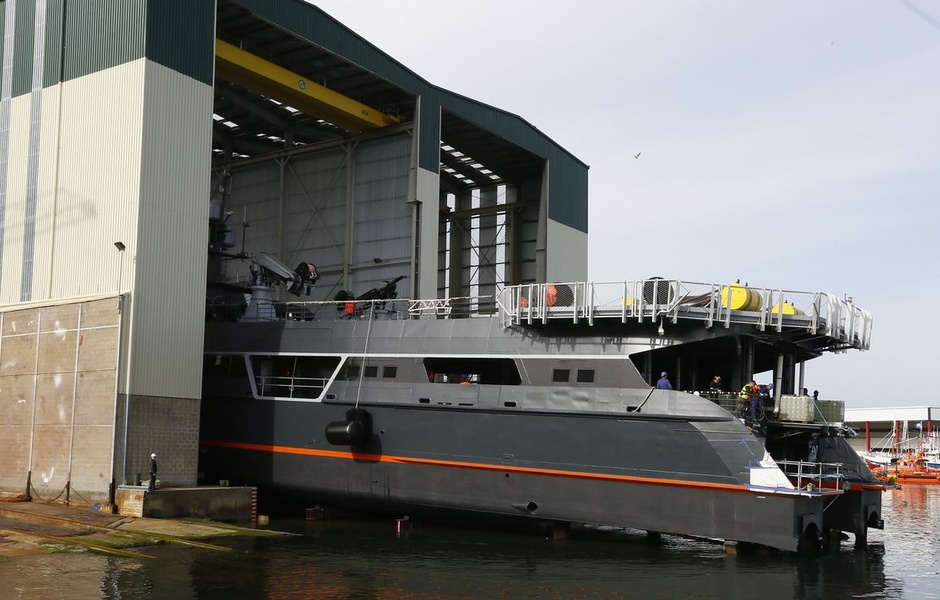 Hodor multihull support vessel launched - itBoat yacht magazine