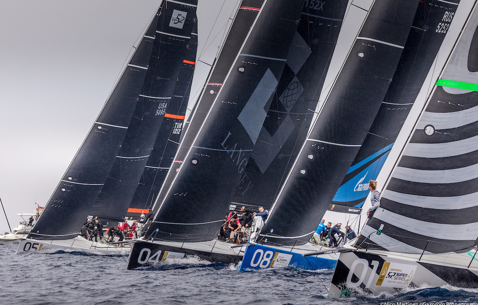 «Battleship» finished the first round of the TP52 series in fifth place ...