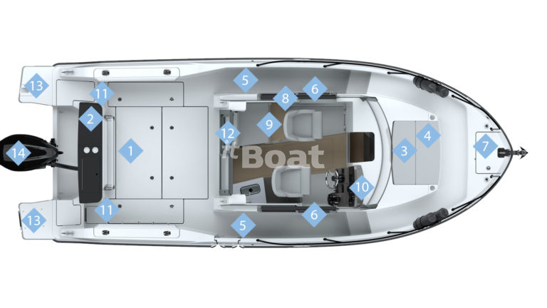 Продается: Quicksilver 805 Pilothouse (2022) катер - itBoat