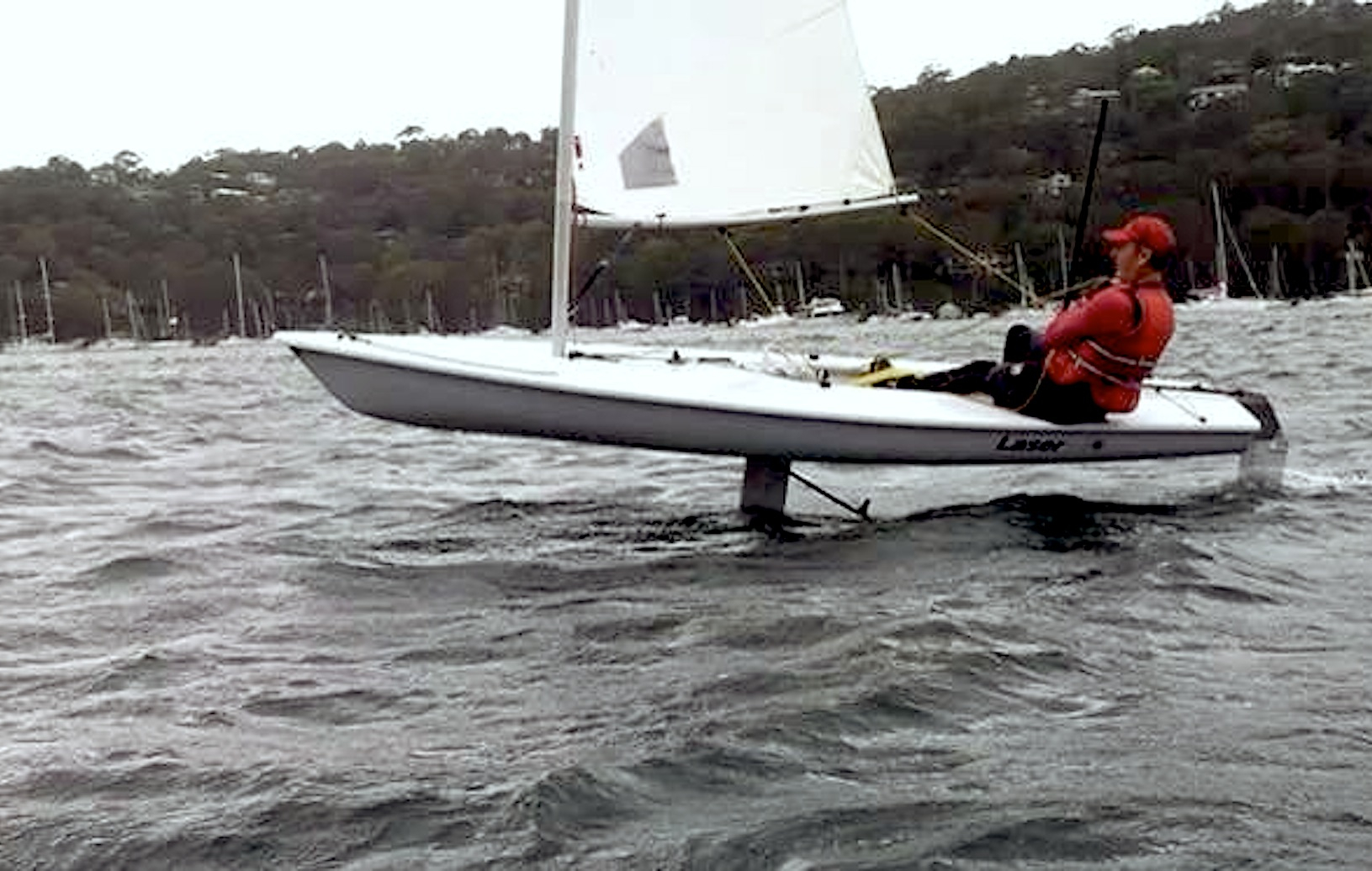 Incredible «Laser» - photo of the day from itBoat magazine