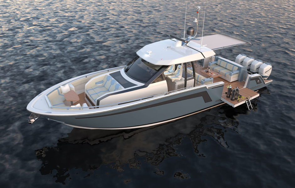 13-metre «Mismatch»: Ocean Alexander outboard yacht - itBoat yacht magazine