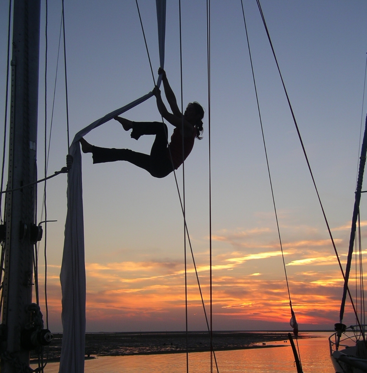 Sailing acrobatics - photo of the day from itBoat magazine