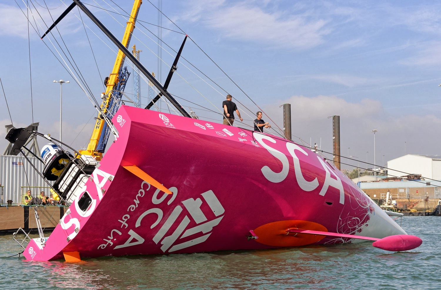 In pink. - photo of the day from itBoat magazine