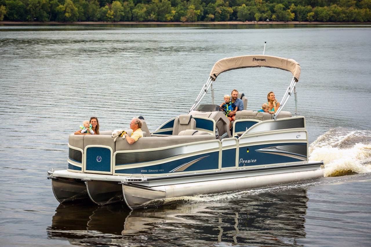 Premier Pontoons Grand View: Prices, Specs, Reviews and Sales ...