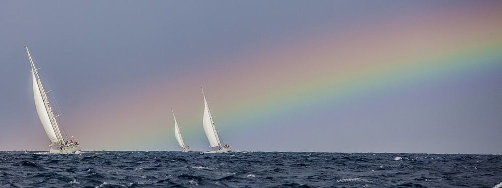 Rainbow Race - photo of the day from itBoat magazine