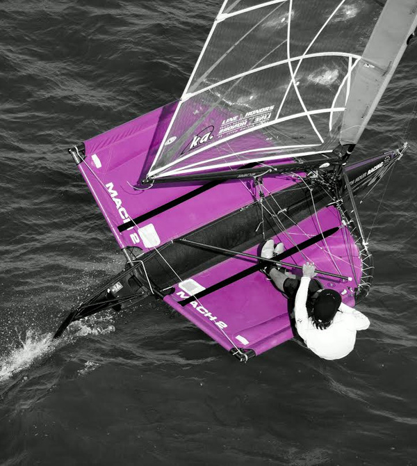 Moth class. A magazine about boats and yachts, about the sea and sails ...